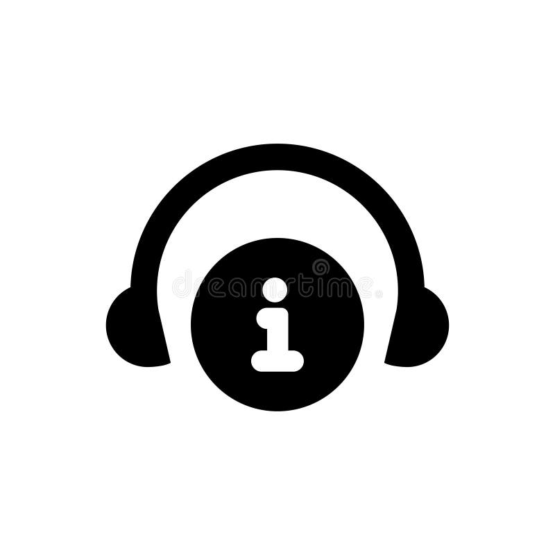 Info Support Icon stock vector. Illustration of illustrations - 192458499