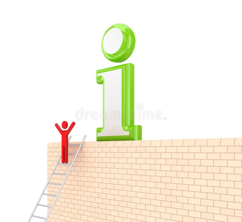 3d Small Person Info Symbol Stock Photos - Free & Royalty-Free Stock ...