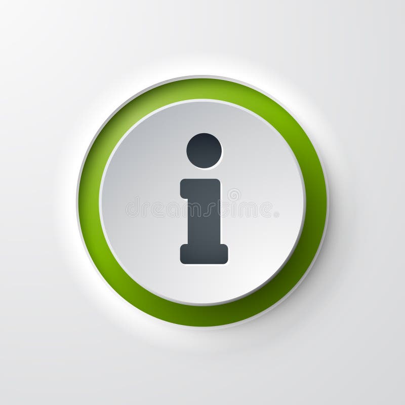 Info web icon stock illustration. Illustration of graphic - 112640401