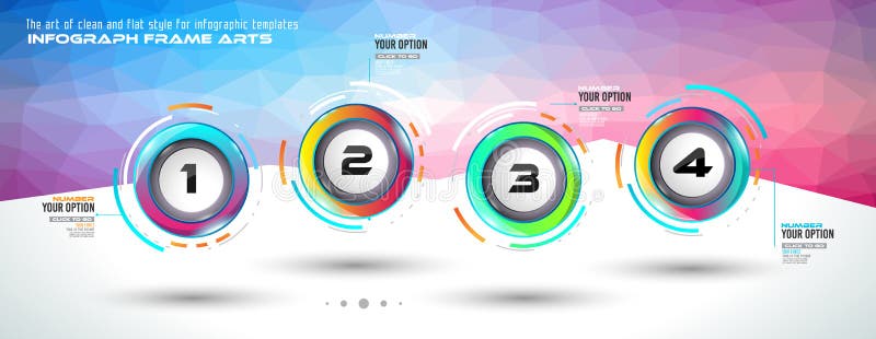 Infograph Template with Multiple Choices and a Lot of Infographic ...