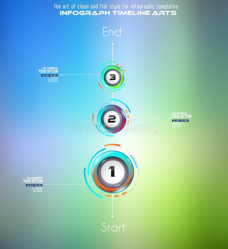 Infograph Template with Multiple Choices and a Lot of Infographic ...