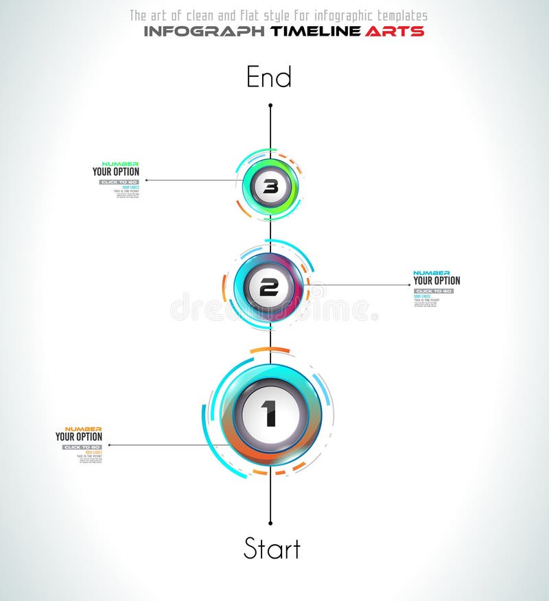 Infograph Template with Multiple Choices and a Lot of Infographic ...