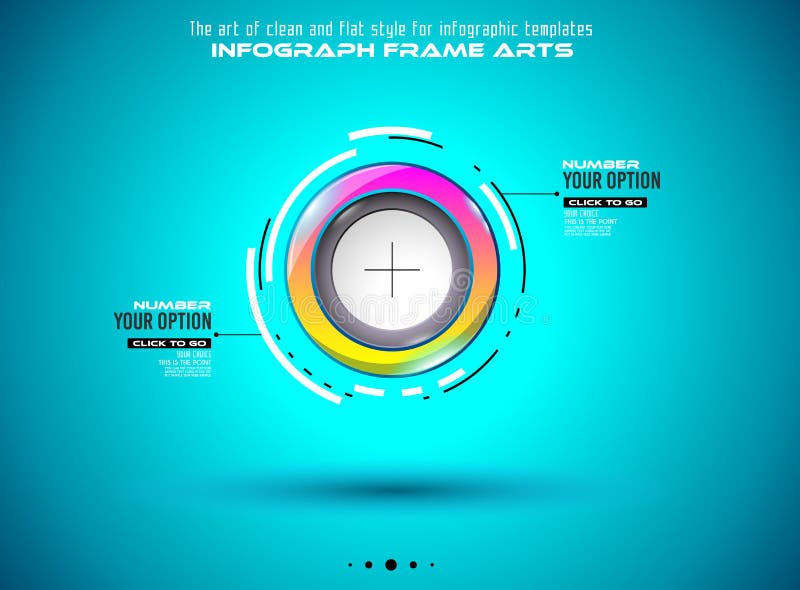Infograph Template with Multiple Choices and a Lot of Infographic ...