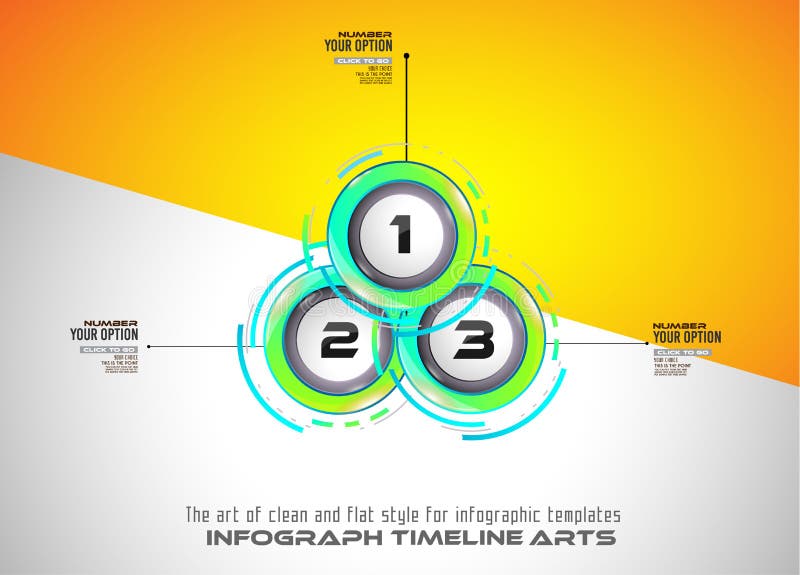 Infograph Template with Multiple Choices and a Lot of Infographic ...