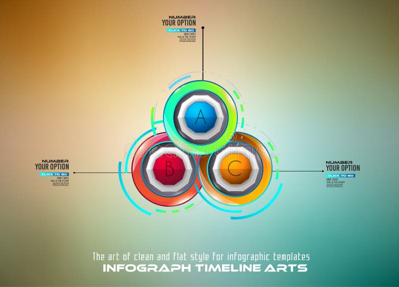 Infograph Template with Multiple Choices and a Lot of Infographic ...