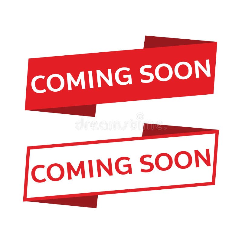 Coming Soon Sign of Product, Announcement and Advertising of a New ...