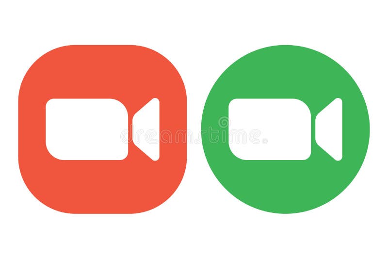 Video Camera for Streaming and Video Call, Facetime Icon for Video ...