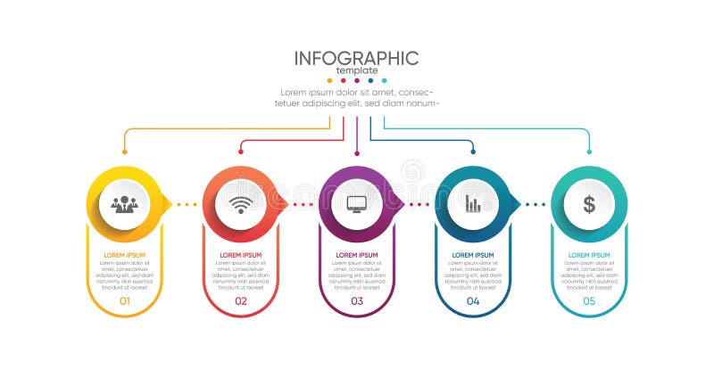 Presentation Business Infographic Template Stock Vector - Illustration ...
