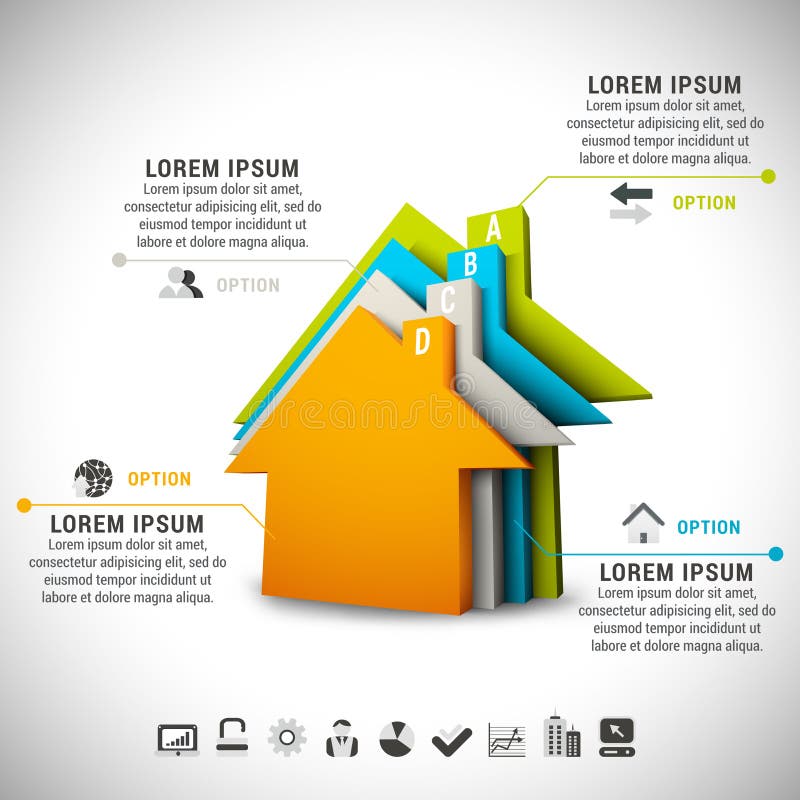 Infographic ilustración del vector. Ilustración de colorido - 43546699