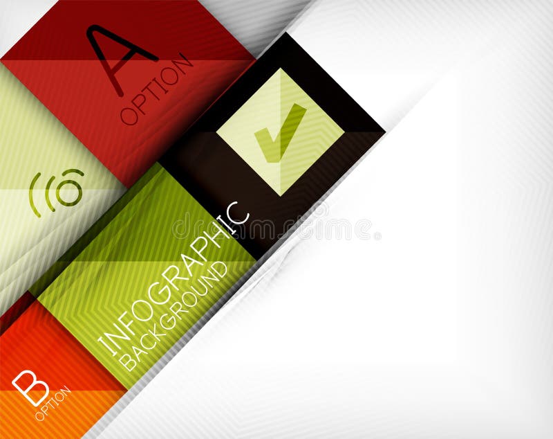 Infographic Abstract Background Stock Vector - Illustration of ...
