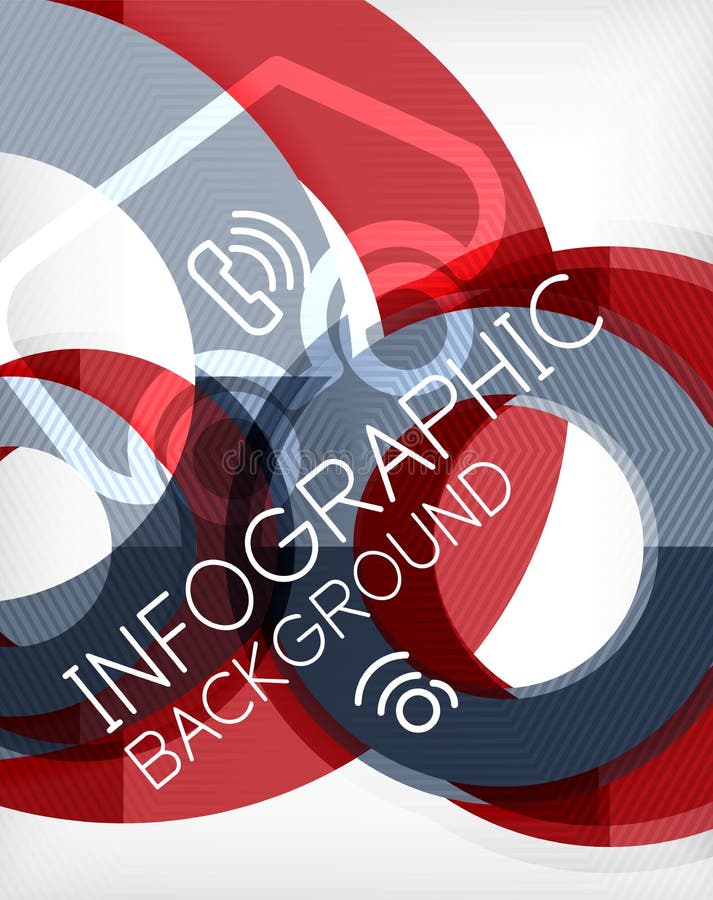 Infographic Abstract Background Stock Vector - Illustration of clean ...