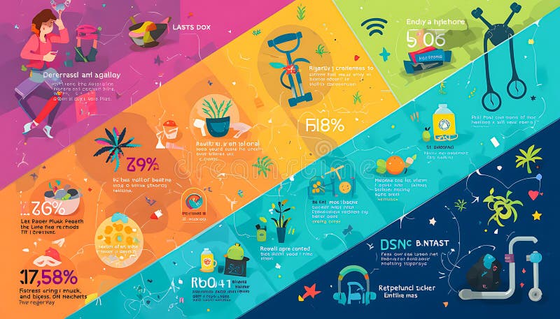 Infographic: AI-Generated Data Visualization Stock Illustration ...