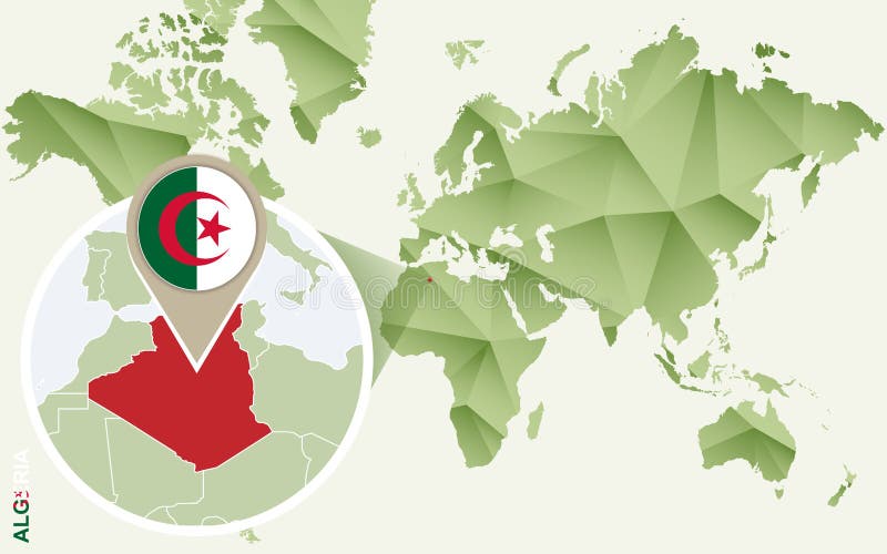 Infographic for Algeria, Detailed Map of Algeria with Flag Stock Vector ... Infographic for Algeria, Detailed Map of Algeria with Flag Stock Vector ...
