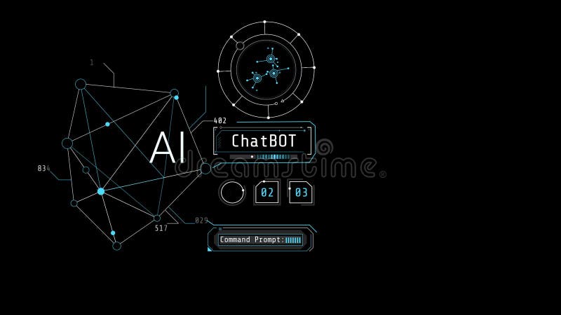 Infographic Animation about AI and Prompt Engineering. Stock Video ...