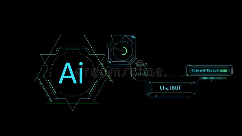 Animated Infographics on the Theme of AI and Interaction with Chatbot ...