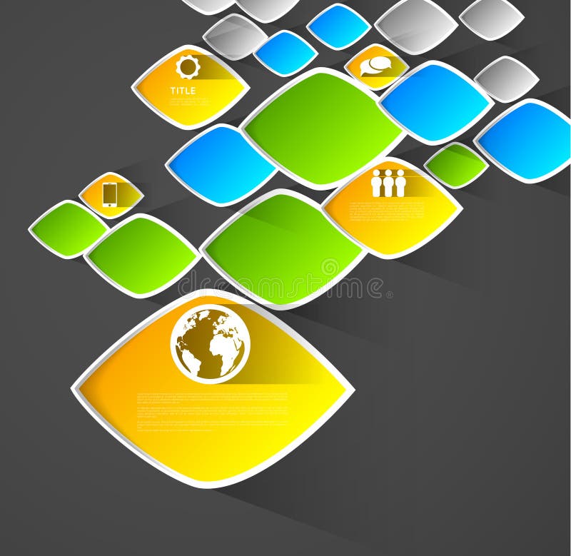 Infographic mesh banners stock vector. Illustration of infographic ...