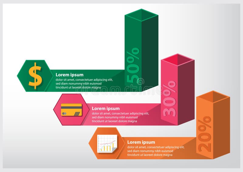 Infographic of Banking Transaction. Vector Illustration Decorative ...