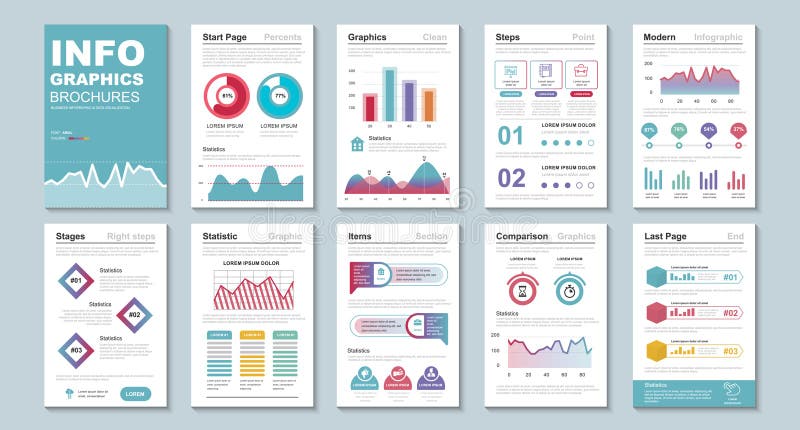 Data Graphic Charts. Maths Coordinates Graph, Growth Chart Graphics and ...
