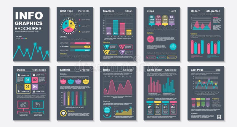Data Graphic Charts. Maths Coordinates Graph, Growth Chart Graphics and ...