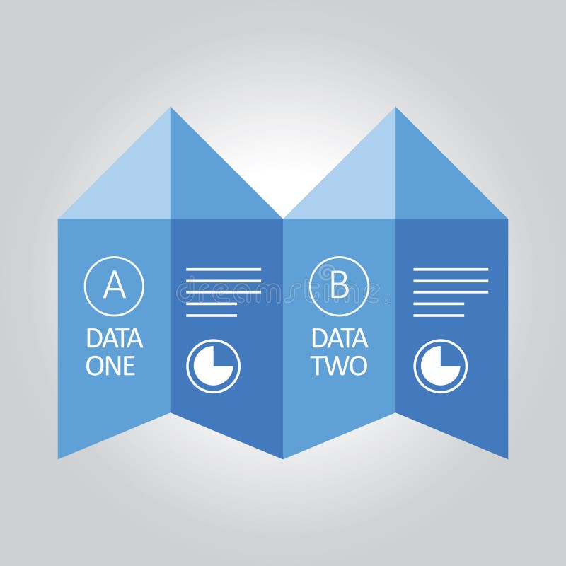 Infographic Business Data. Vector Illustration Decorative Design Stock ...