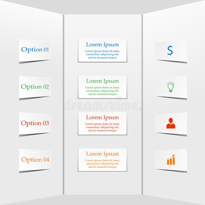 Infographic Business Elements Stock Vector - Illustration of hierarchy ...