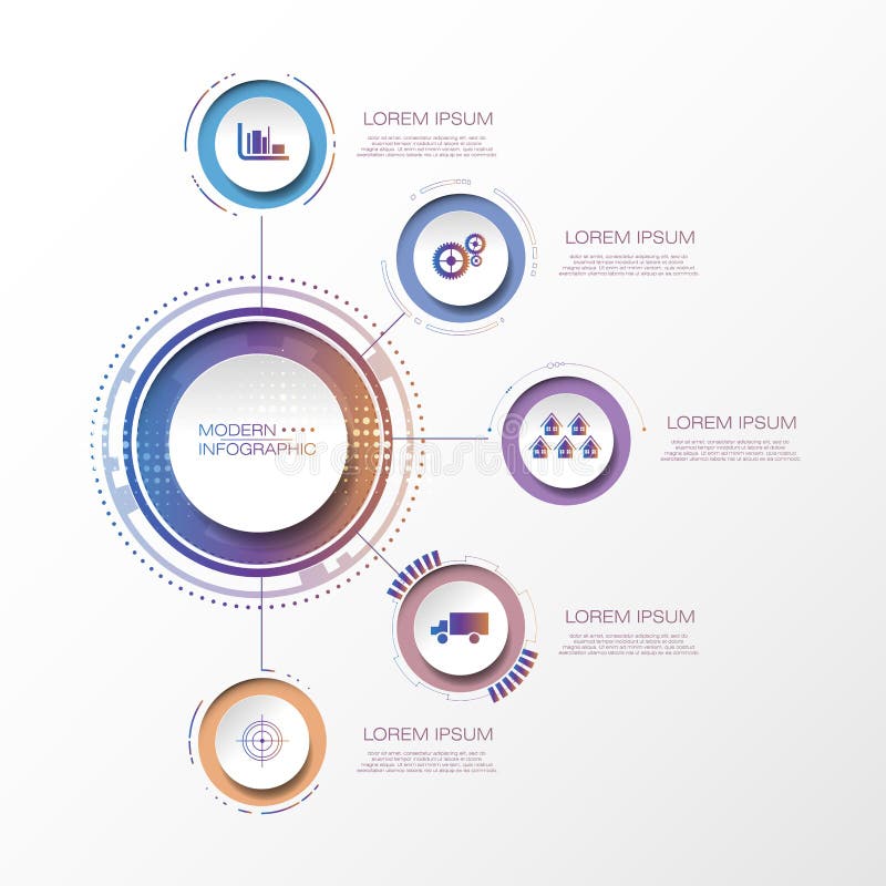 Infographic Business Info Conference Presentation Graphic Template ...