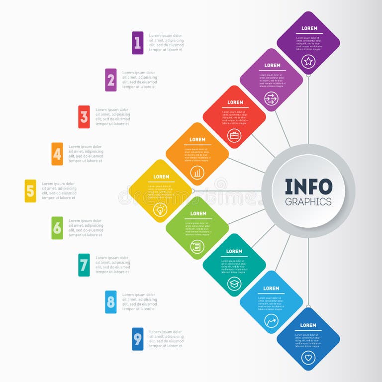 Mind Map Infographics Stock Illustrations – 2,416 Mind Map Infographics ...