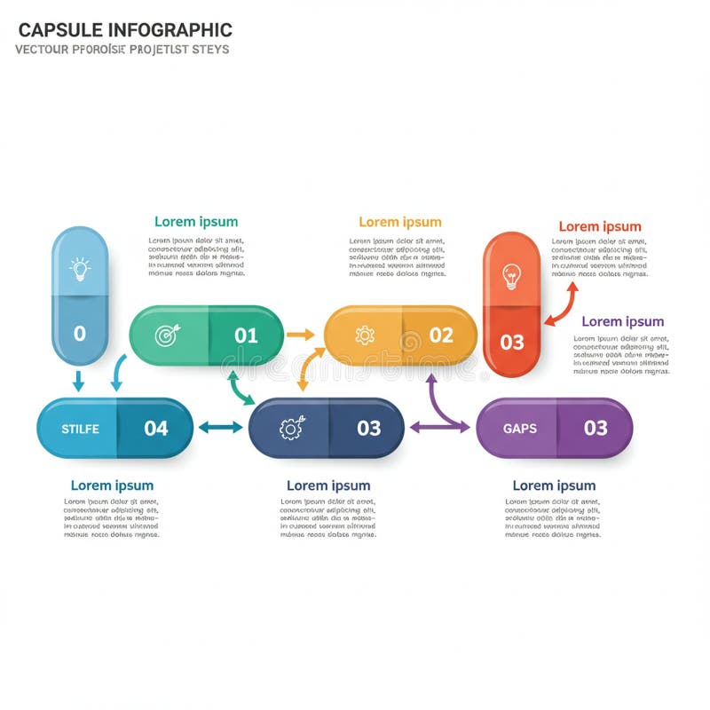 Infographic Numbered Process Stock Illustrations – 2,292 Infographic ...