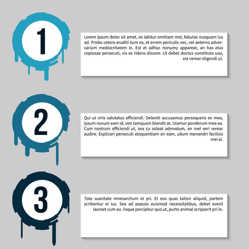 Infographic Chart with Banners for Presentation, Informative Forms ...