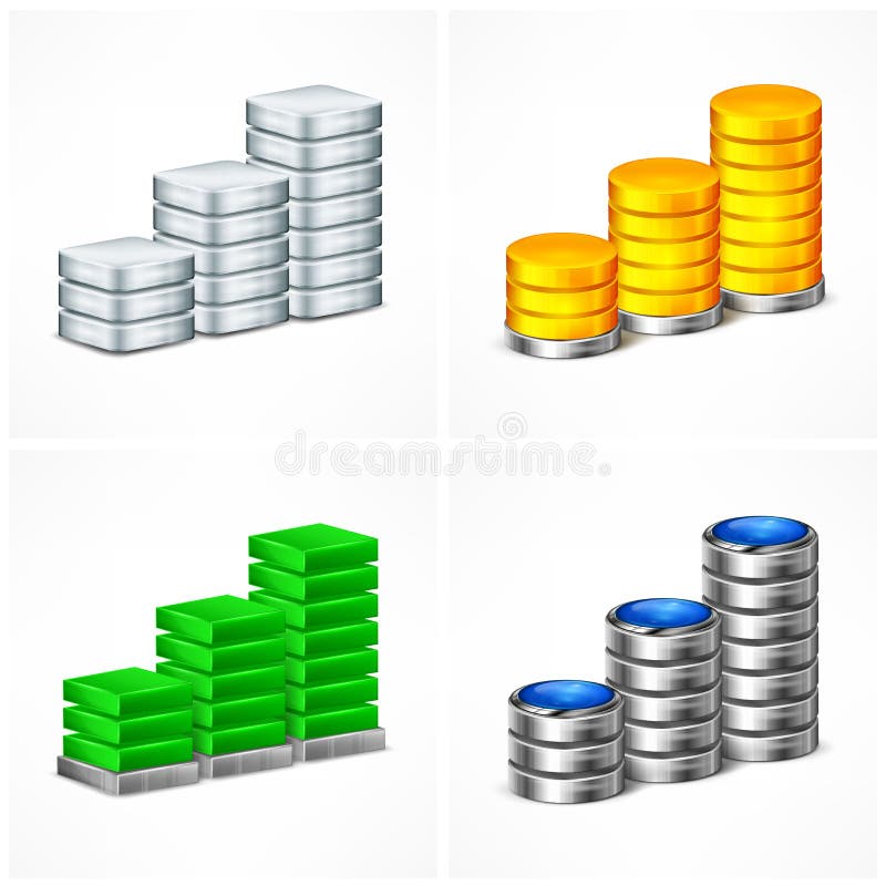 Infographic chart elements stock vector. Illustration of information ...