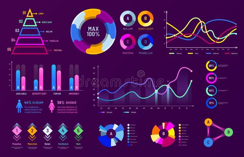 Infographic Chart Graphics. Diagram Charts, Data Analysis Graphs and ... Infographic Chart Graphics. Diagram Charts, Data Analysis Graphs and ...