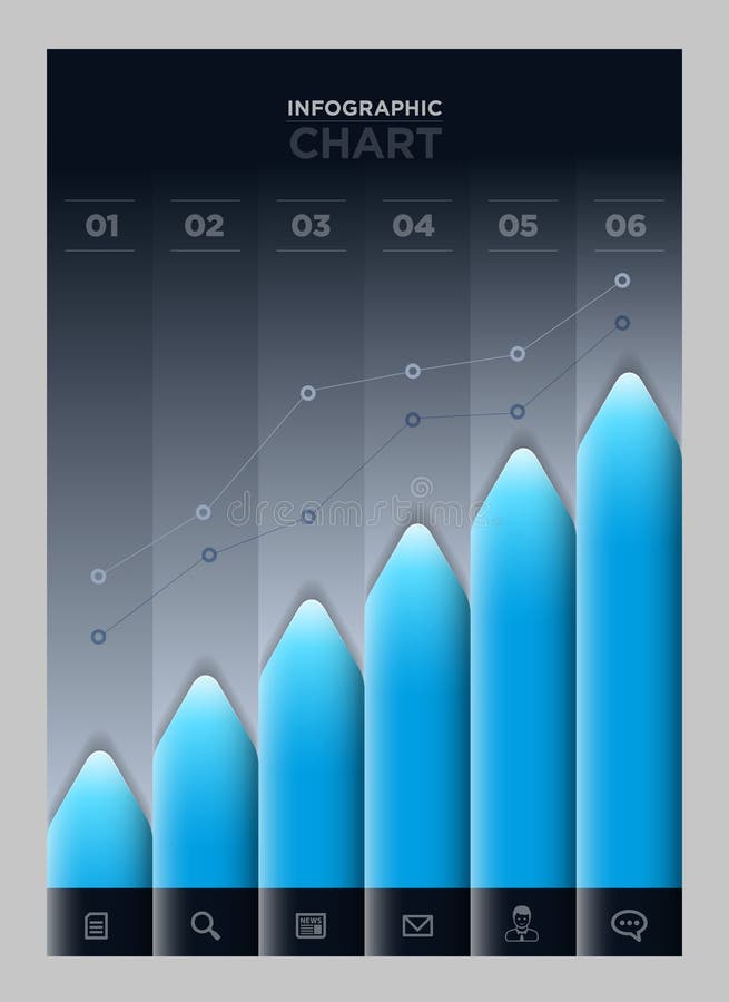 Infographic Chart stock vector. Illustration of infomation - 33453369