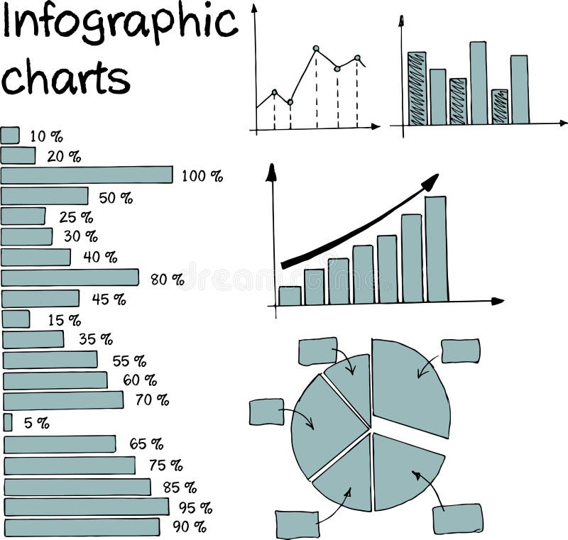 Infographic_ charts stock vector. Illustration of concept - 69888391
