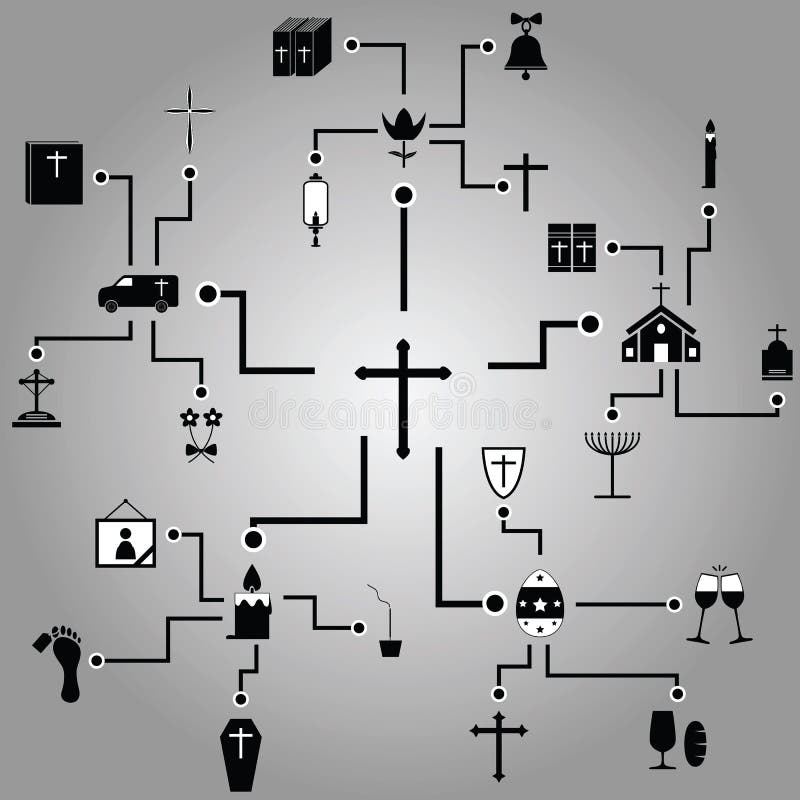 Infographic Christian Template Design Stock Vector - Illustration of ...