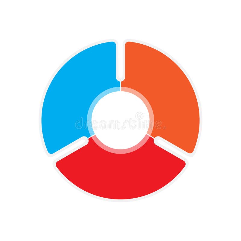 Infographic Circle Chart stock vector. Illustration of drawing - 278541364