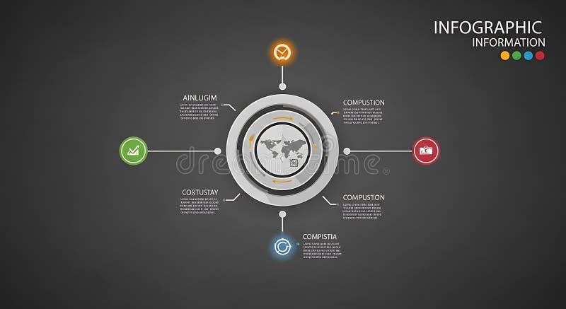 Infographic Circular Diagram Stock Illustrations – 49,603 Infographic ...