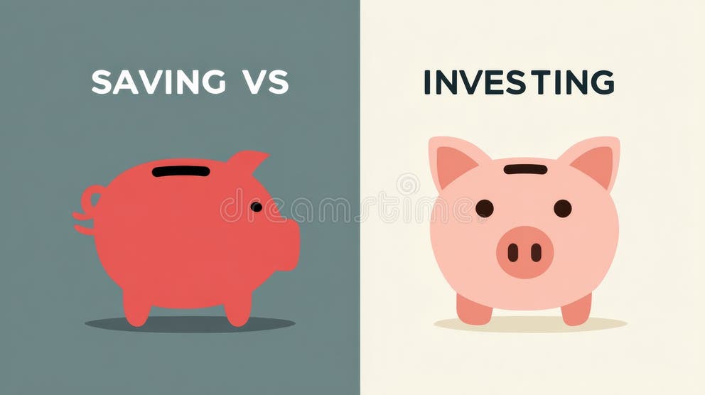 Understanding the Differences between Saving and Investing in a Simple ...