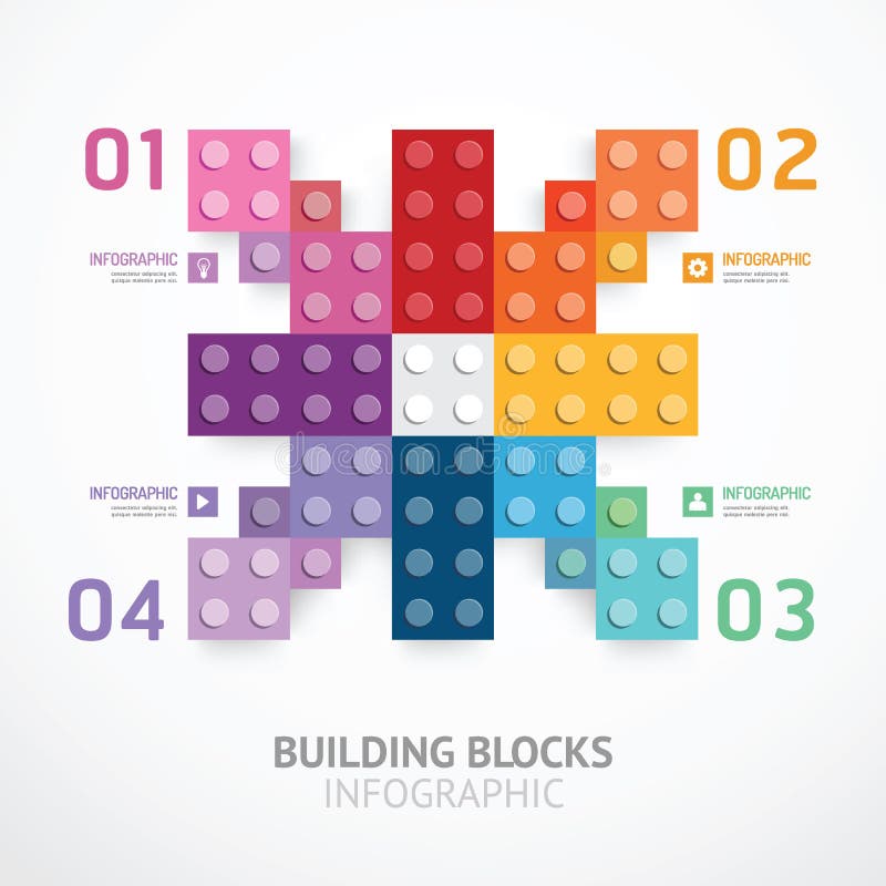 0+ Building blocks infographic Free Stock Photos - StockFreeImages