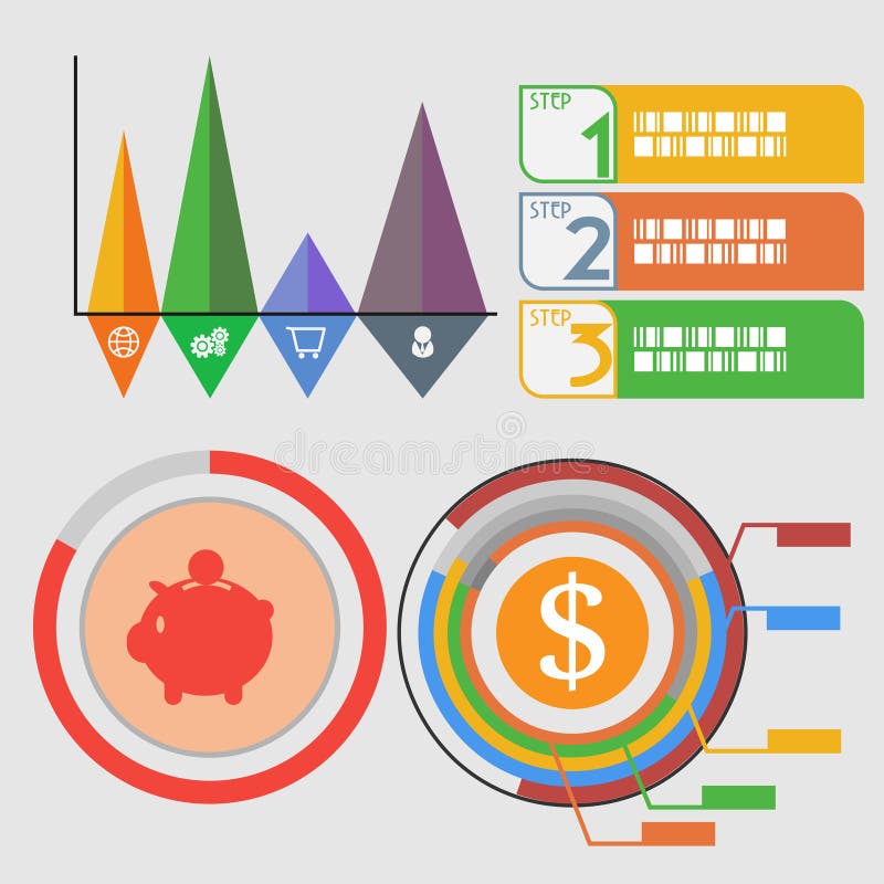 Infographic_color stock illustration. Illustration of graphic - 51425419