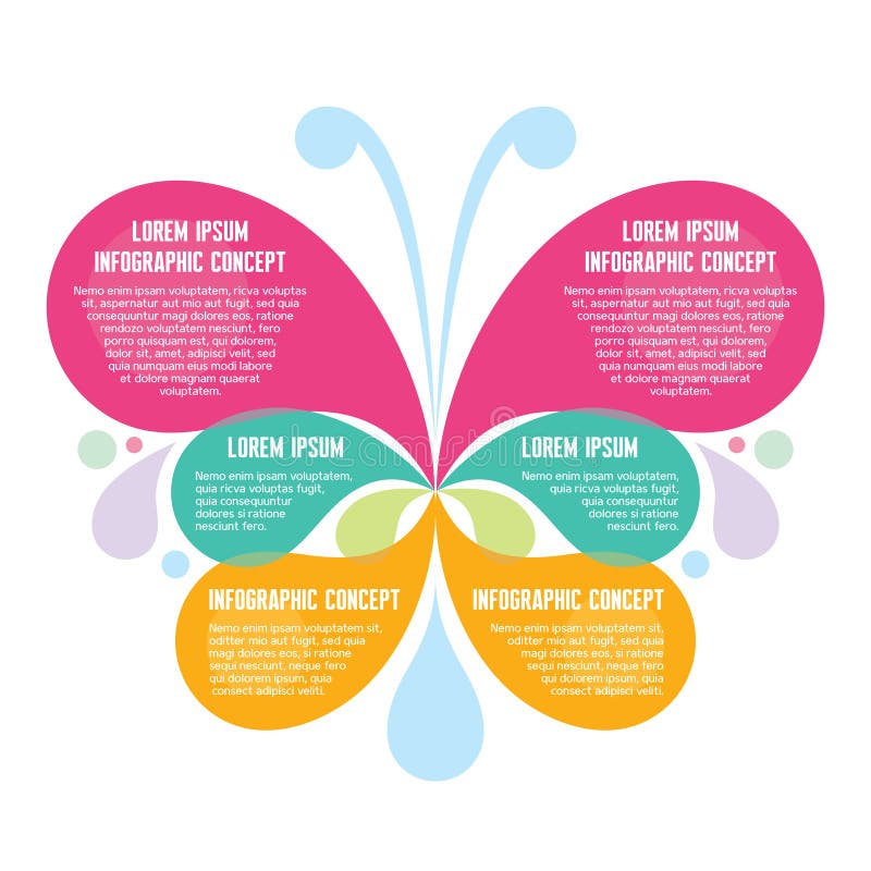 Infographic For Butterflies Flowers