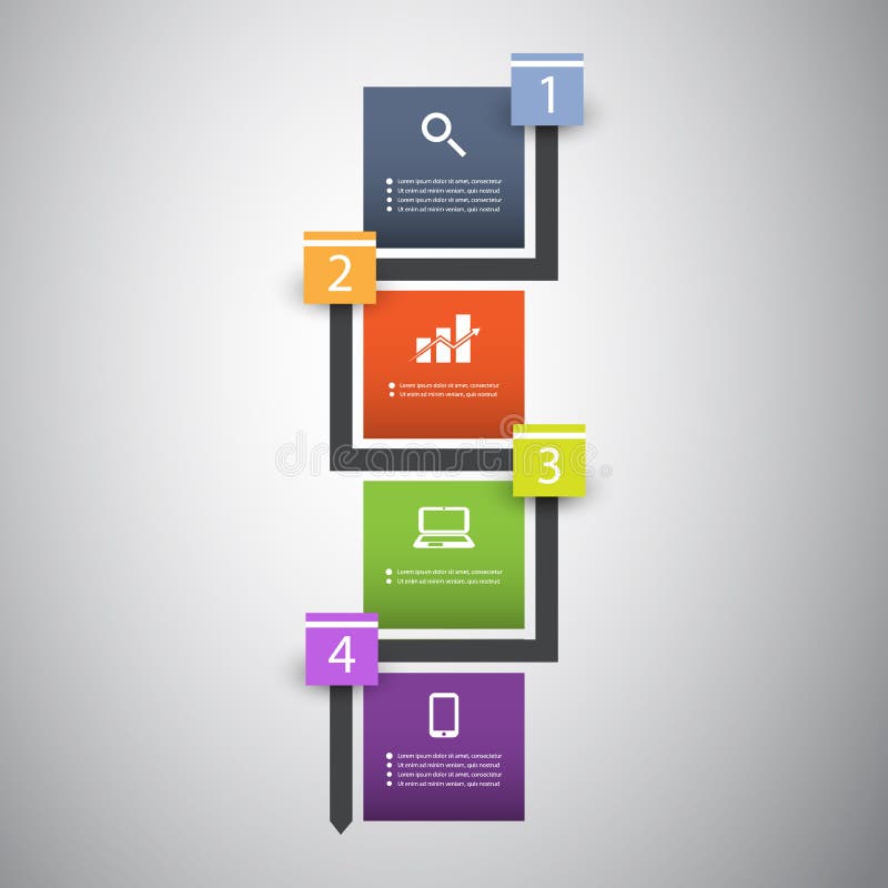 Infographic Concept - Flow Chart Design - Timeline with Hexagons Stock ... Infographic Concept - Flow Chart Design - Timeline with Hexagons Stock ...