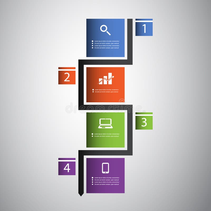 Infographic Concept - Flow Chart Design - Timeline with Hexagons Stock ... Infographic Concept - Flow Chart Design - Timeline with Hexagons Stock ...