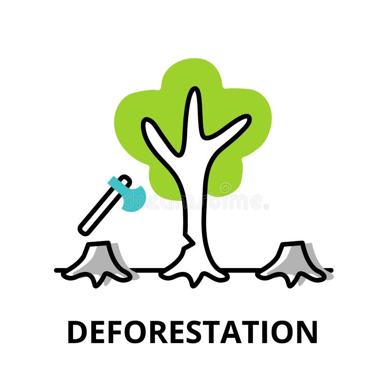 Deforestation Infographic Stock Illustrations – 413 Deforestation ...