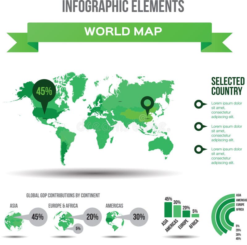 Infographic, Data and Analytics for Information, Report or Presentation ...