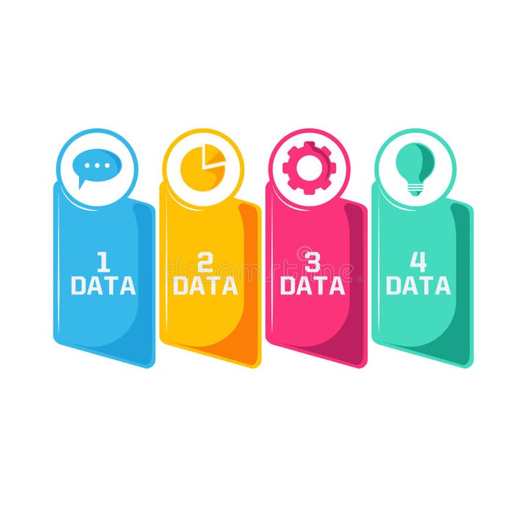 Infographic Data Information Stock Vector - Illustration of isolation ...