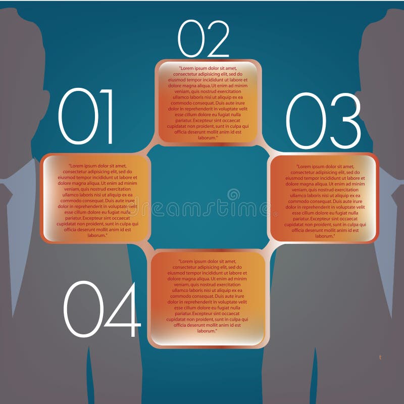 Infographic De Rotation Simple Illustration de Vecteur - Illustration ...