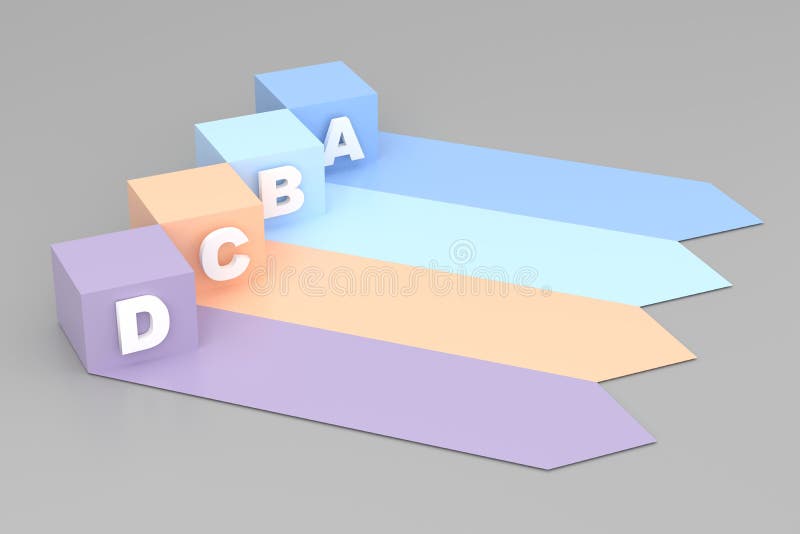 Infographic Design. Creative with 4 Steps Stock Illustration ...