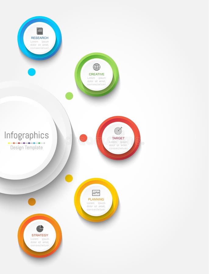 Infographic Design Elements for Your Business Data with 5 Options ...
