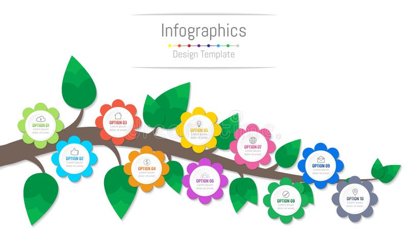 Infographic Data Flowers Stock Illustrations – 163 Infographic Data ...