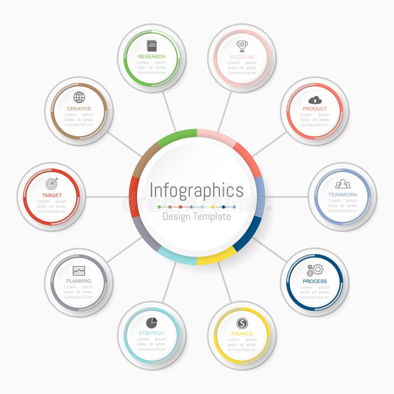 Infographic Design Elements for Your Business Data with 10 Options ...